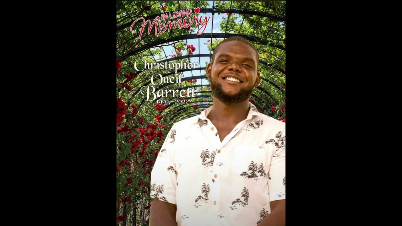 Funeral Service For Christopher Barrett - Sep 4th, 2022 - YouTube