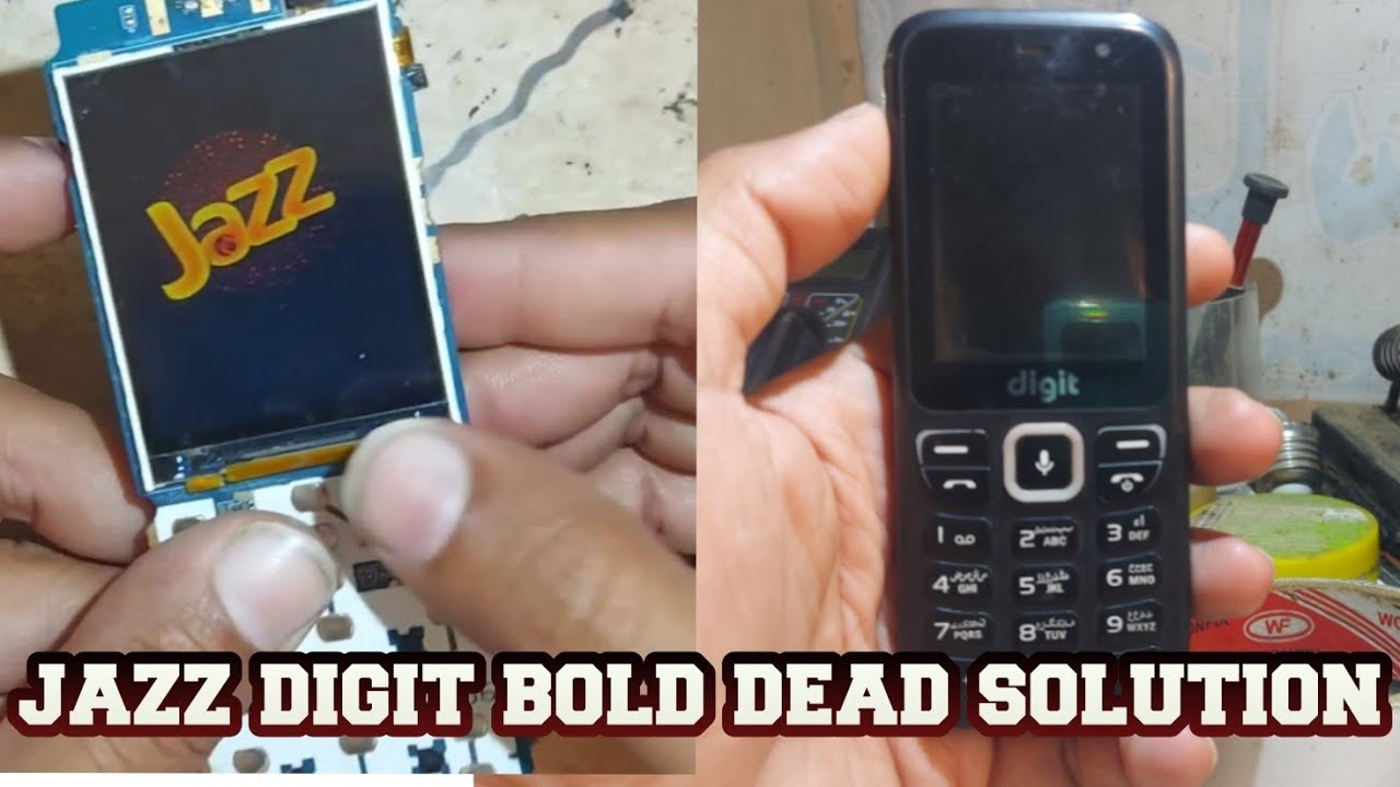 Jazz Digit Bold 4g Dead Solution || Jazz Digit 4G full short problem ...