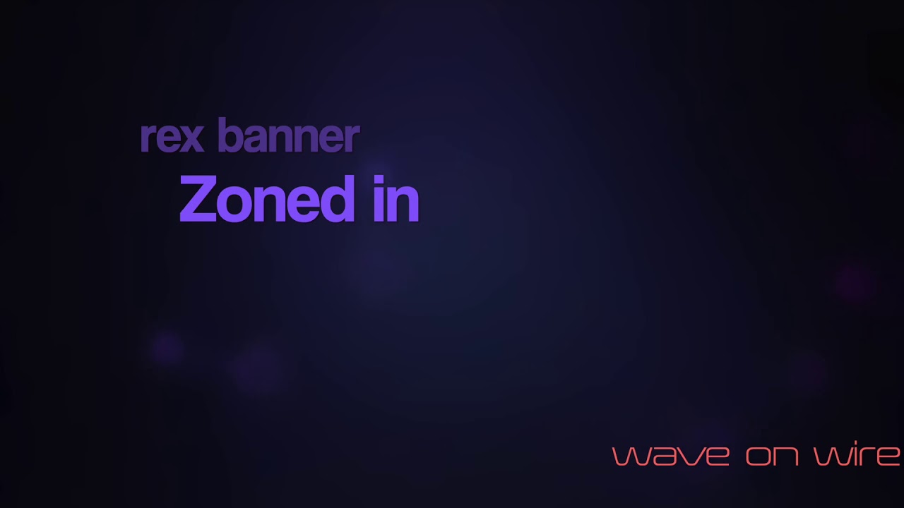 Rex banner Kaleidoscope - YouTube