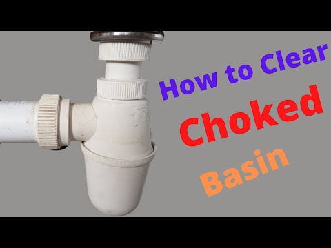 How to Clear Choked Basin