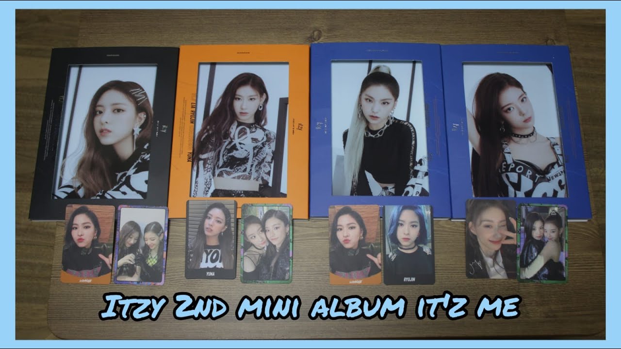 Unboxing ITZY (있지) 2nd Mini Album ITz ME All 3 version - YouTube