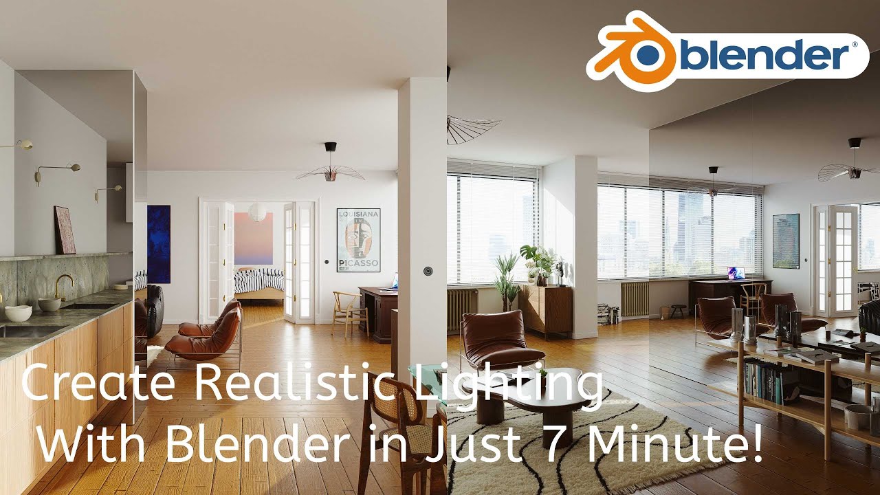 Create Realistic Lighting With Blender in Just 7 Minute! - YouTube