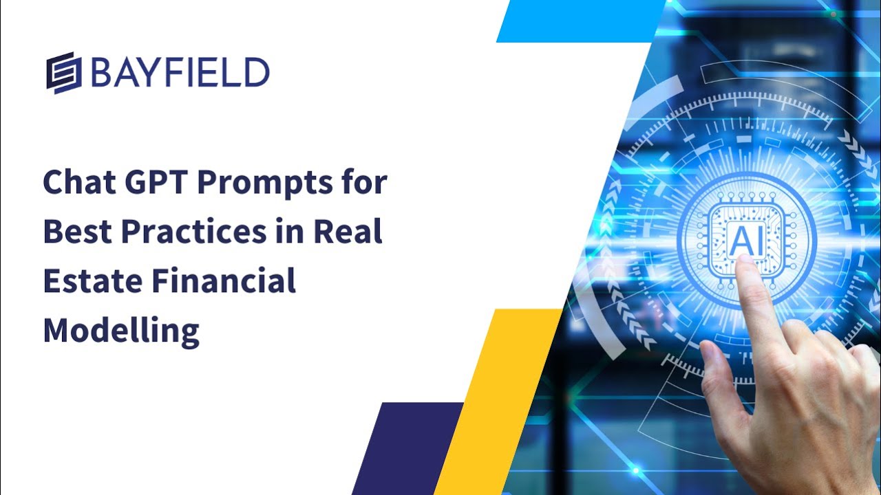 Chat GPT Prompts for Best Practices in Real Estate Financial Modelling ...