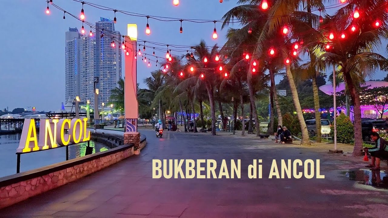 Ancol Beach Walking Around Ancol Dreamland - North Jakarta - Indonesia ...