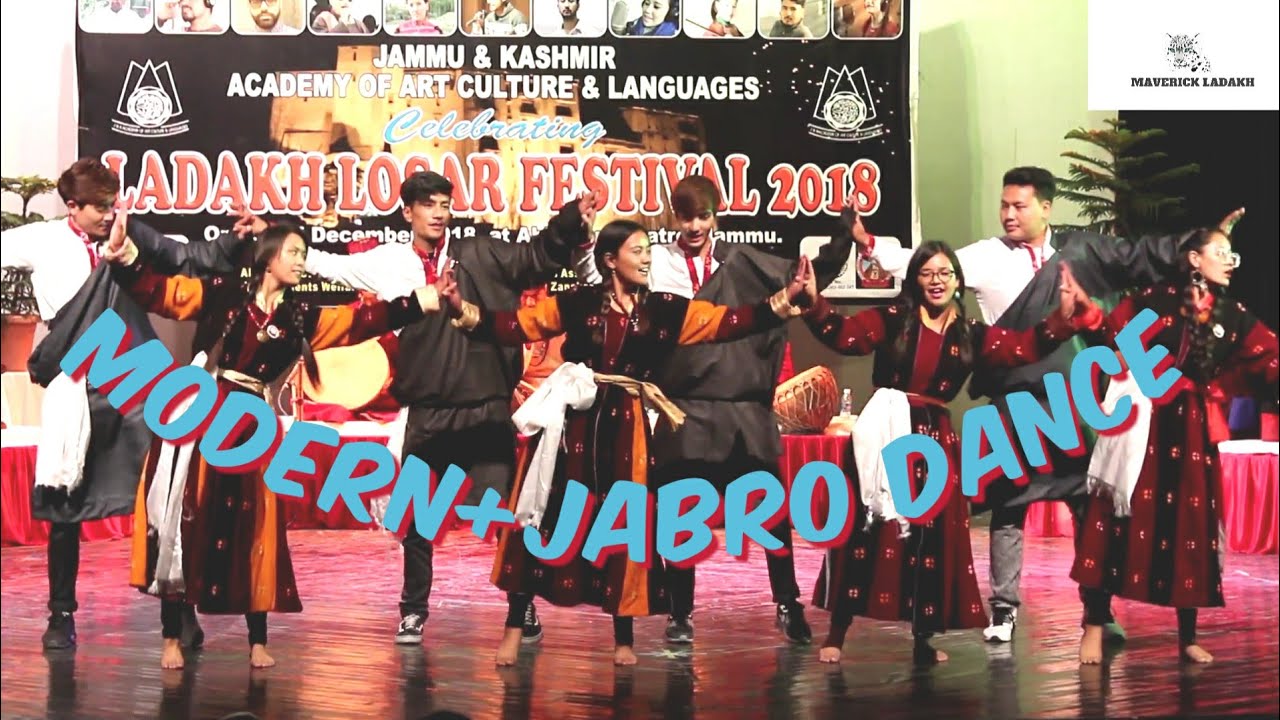LADAKHI MODERN & JABRO DANCE || LOSAR CELEBRATION || 2018. - YouTube