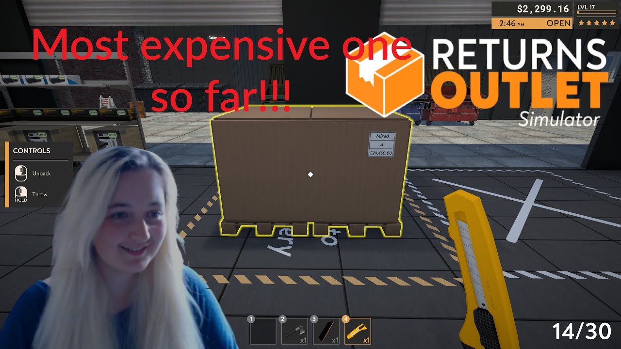 Returns Outlet Simulator - Most expensive pallet so far! Pt 6 - YouTube