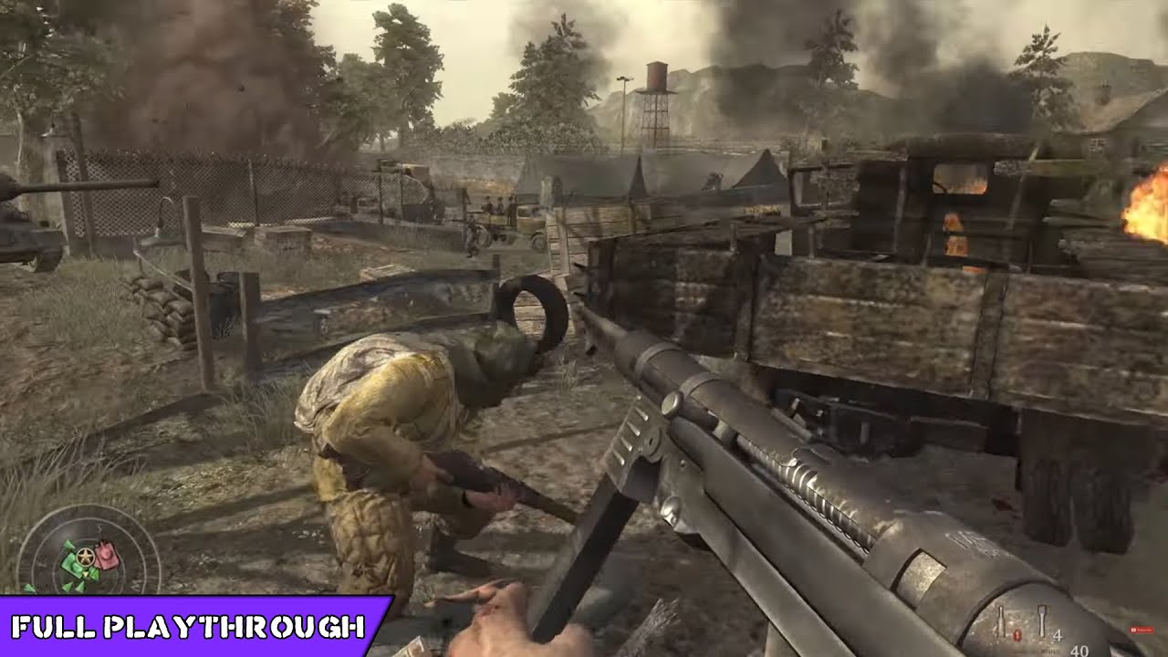 Full Playthrough Call of Duty: World at War [Their Land, Their Blood ...