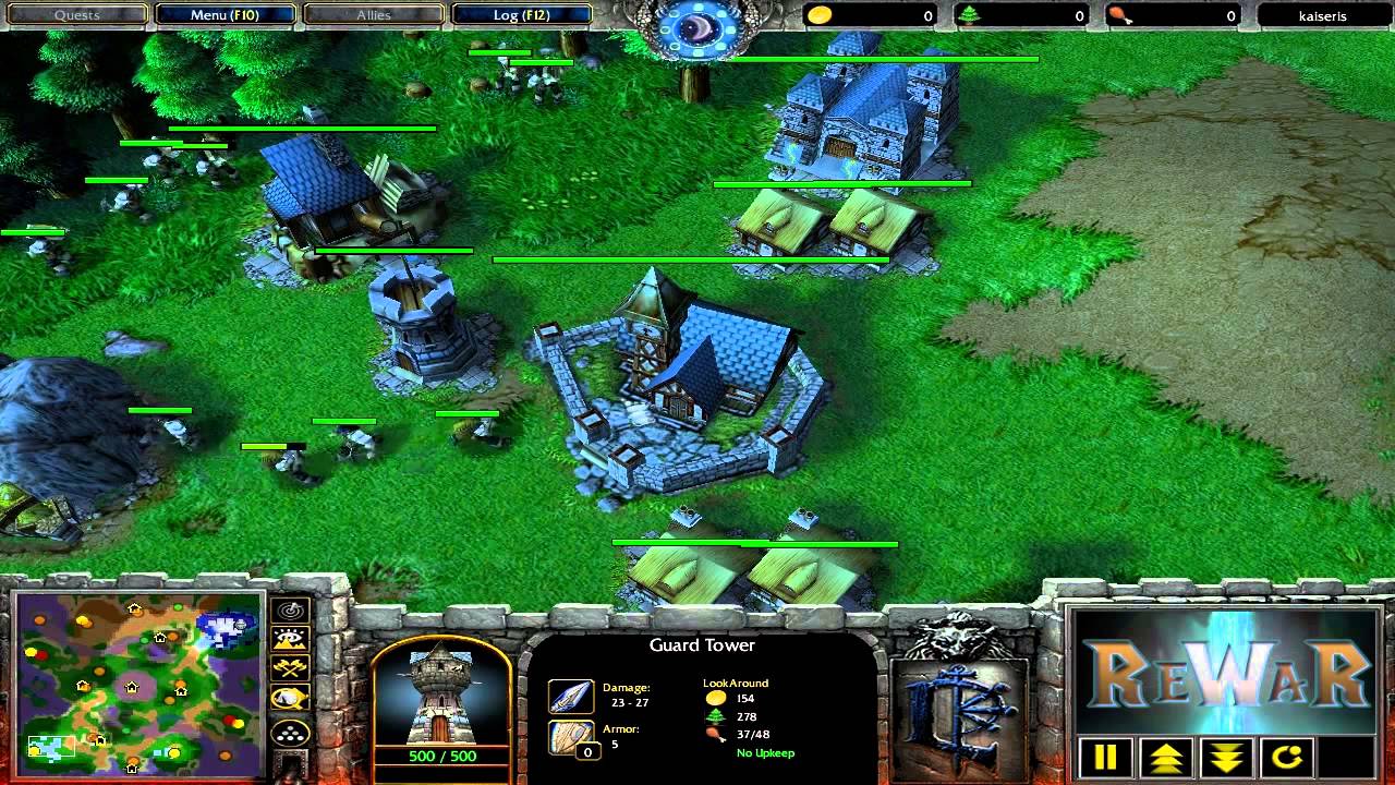 Lucifer(UD) vs HawK(HU) - Game 1 - WarCraft 3 Frozen Throne - RN1775 ...