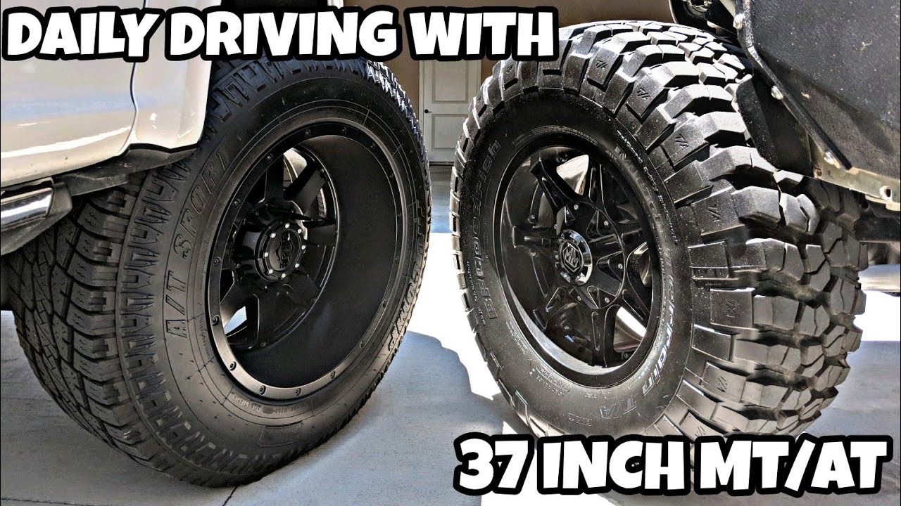 Daily Driving on 37's PRO's/CON's - YouTube