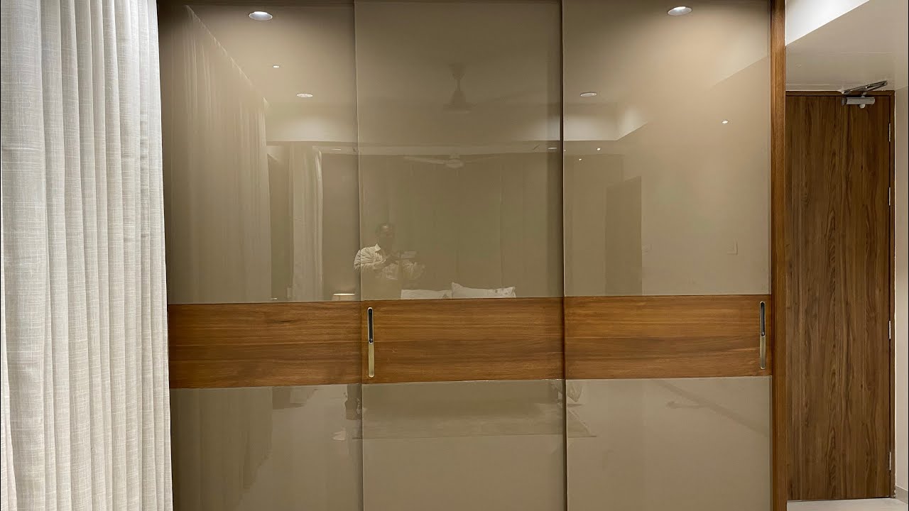 Modern wardrobe ,sliding wardrobe ,kapat, कपाट, done by VS Interiors # ...