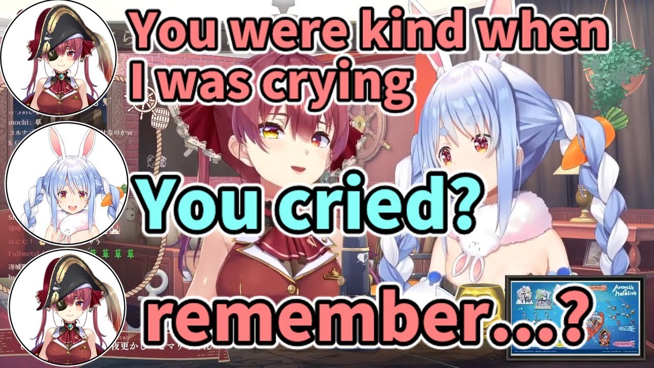 Pekora Was Kind When Marine Was Crying [ENG SUB] Hololive - YouTube