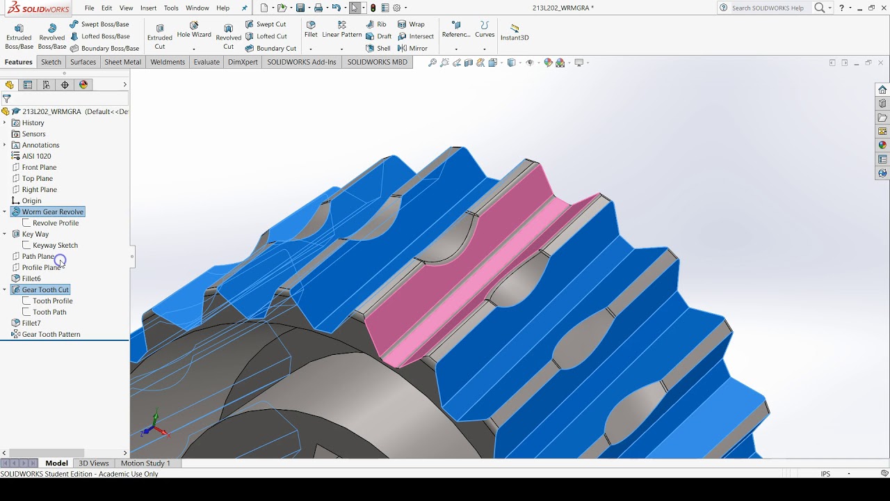 Fillet Magic with the Worm Gear Lab - YouTube