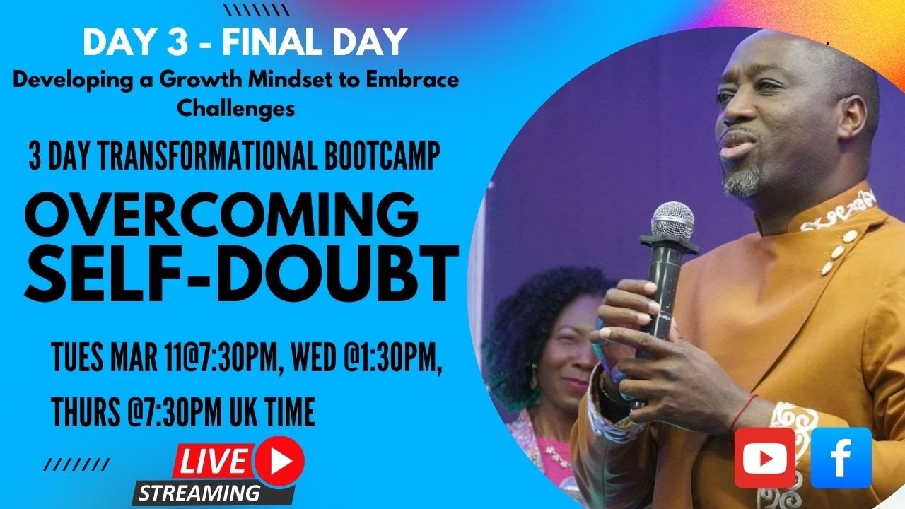 DAY 3 – FINAL DAY! Developing a Growth Mindset | 3-Day Transformation Boot Camp - YouTube