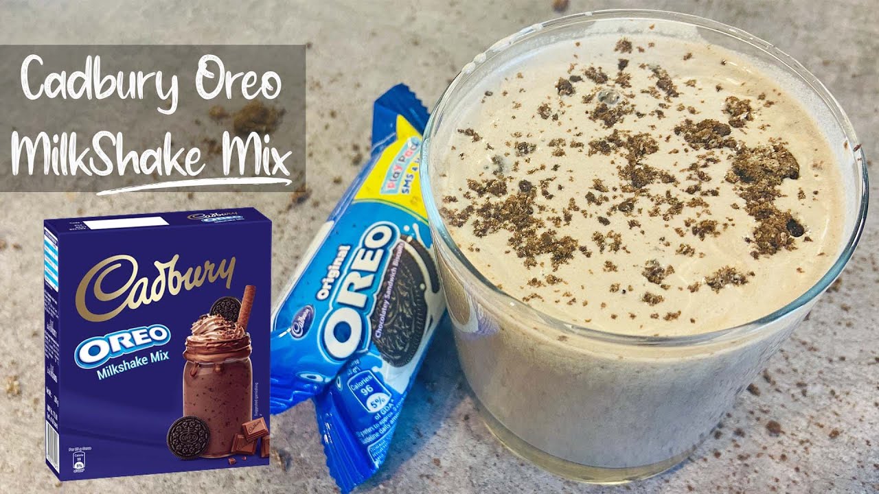 Cadbury Oreo Milkshake Mix | Quick Yummy Recipe - YouTube