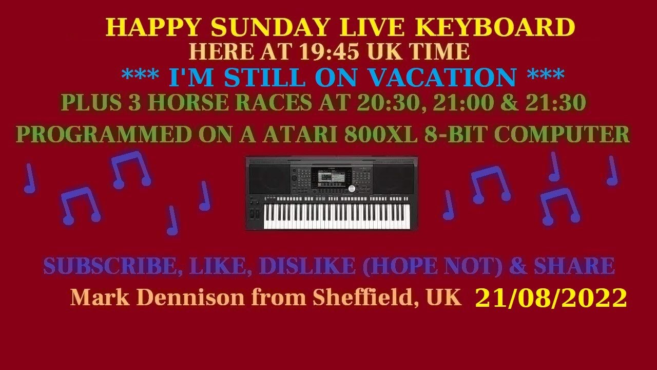 Keyboard Live Stream Late Show !!!!!! - YouTube