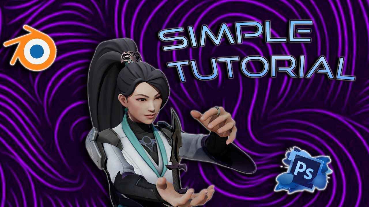 Tutorial to How I Make My Thumbnails!! (How I Use Blender + Adobe ...