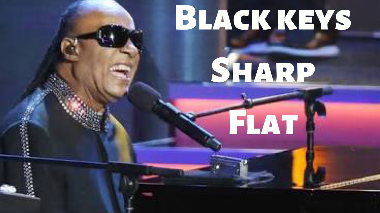 Basic piano lesson 2 (How to play piano)(black keys, sharp and flat ...