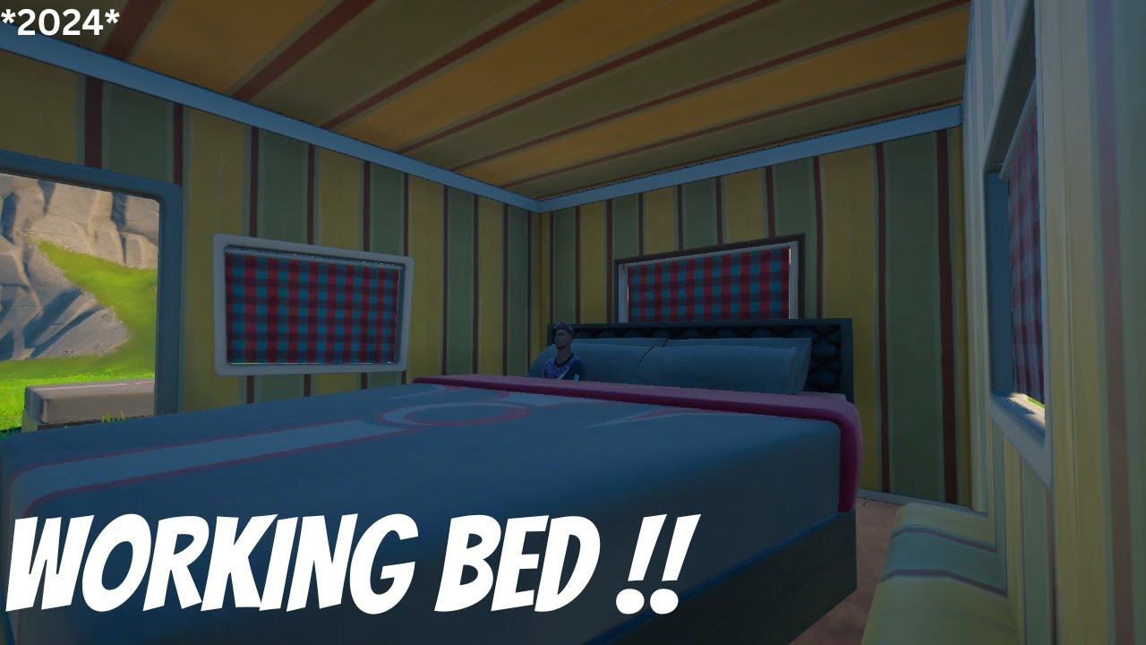 How To Make A *WORKING* Bed In Fortnite Creative | 2024 - YouTube