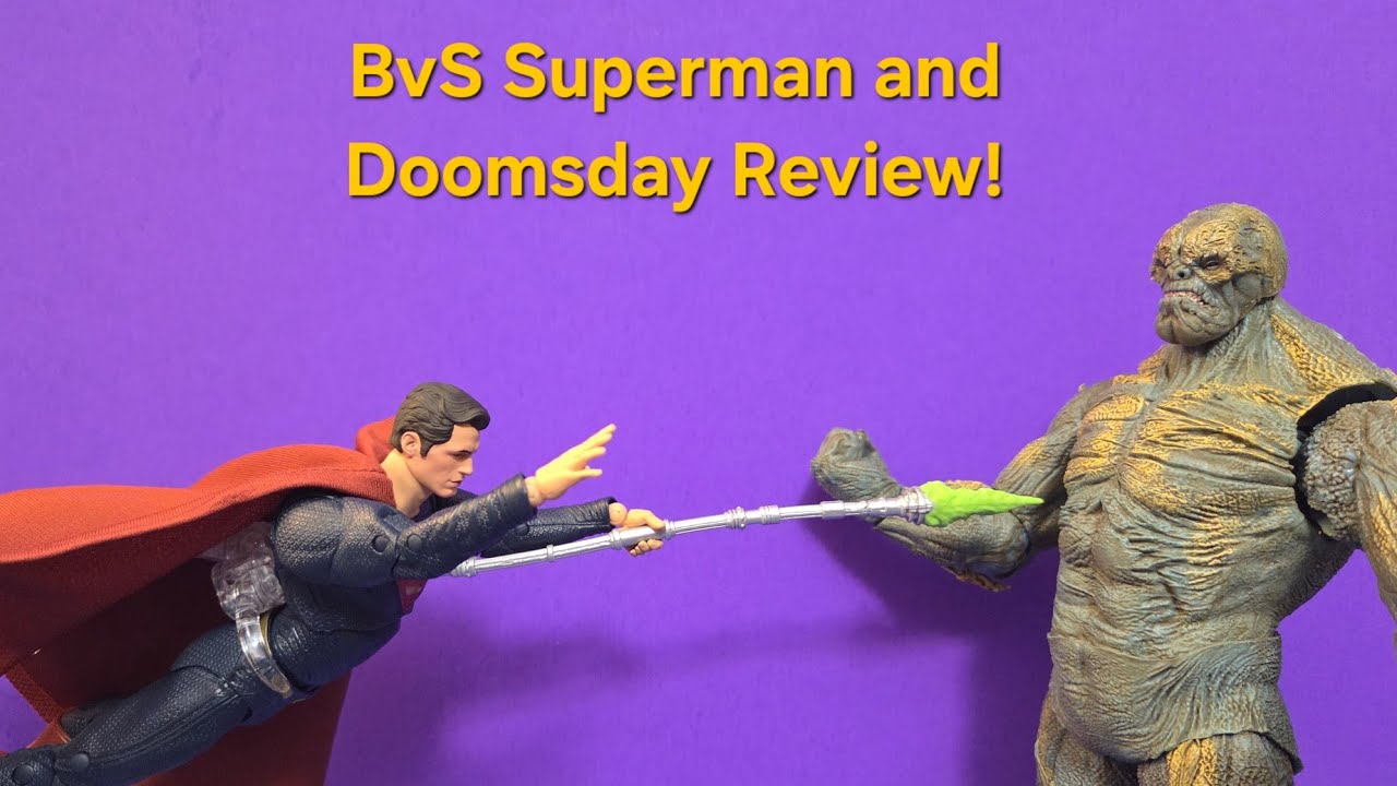 BvS Doomsday and Superman | Mcfarlane Toys DC Multiverse Review! In 4K ...