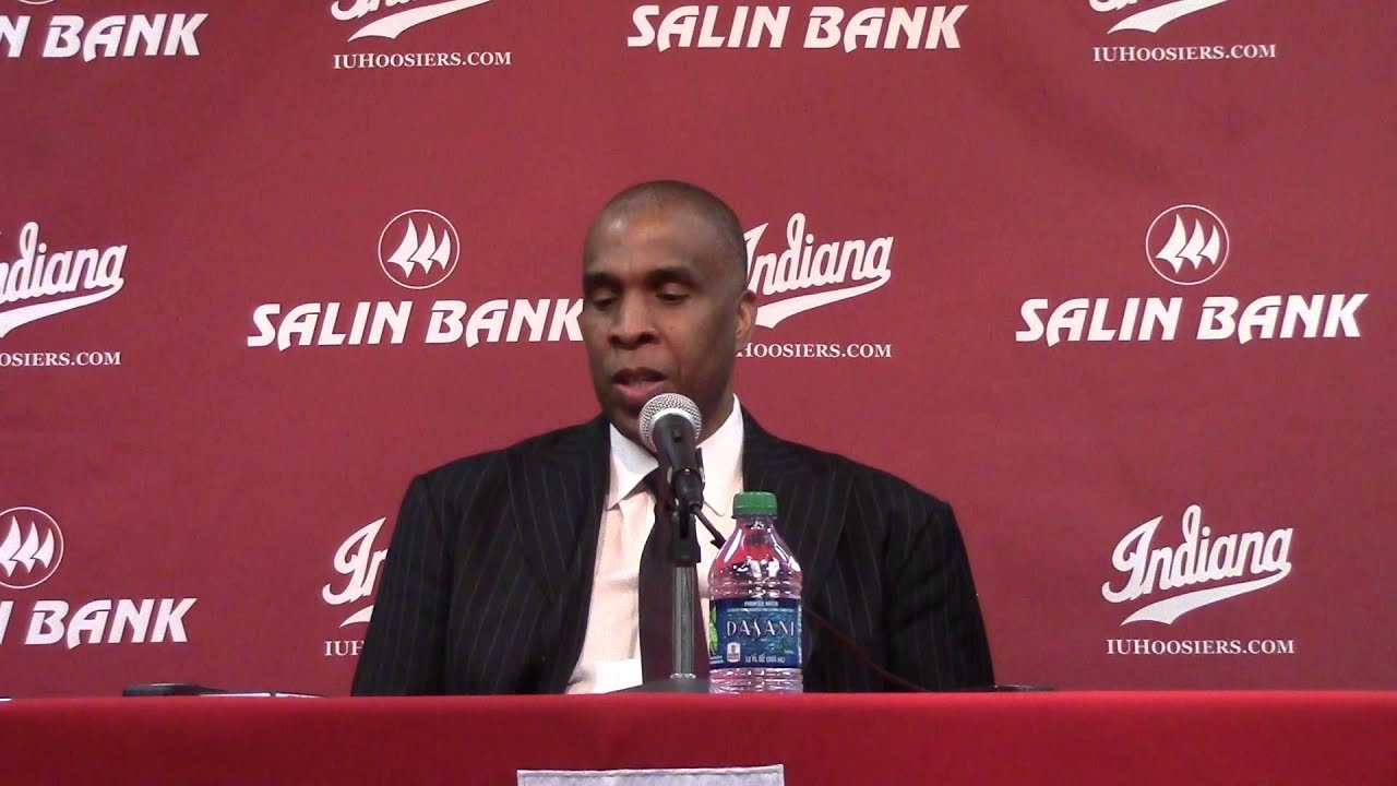 Mike Davis Indiana Postgame Press Conference - YouTube