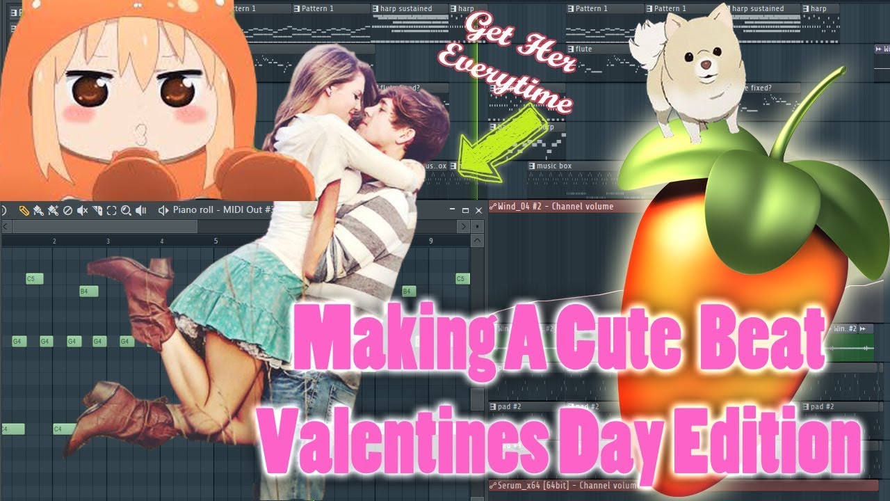 Make A Cute Beat For Your B..ae! Valentines Day Edition - YouTube