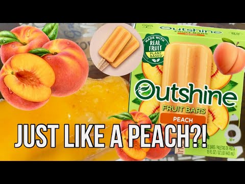 Outshine Fruit Bars Peach Review - YouTube