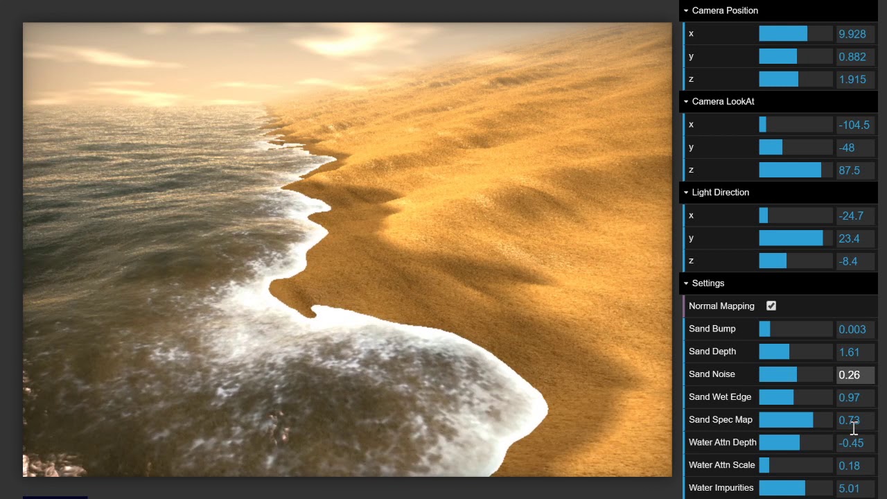 Beach Shader pt 6 - Wet Sand Edging - YouTube
