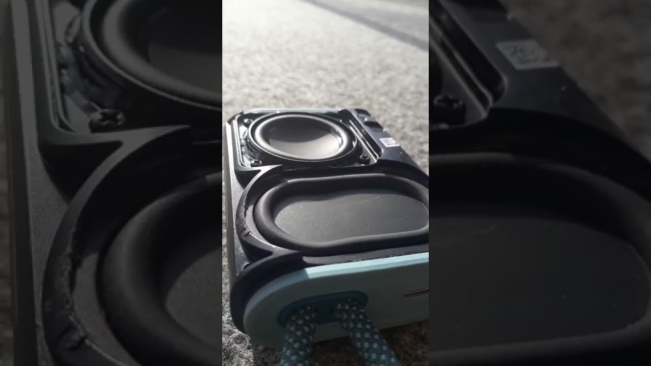 jbl go 3 bass test - YouTube