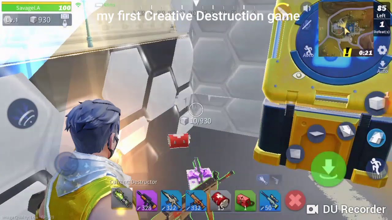My first Creative Destruction game - YouTube
