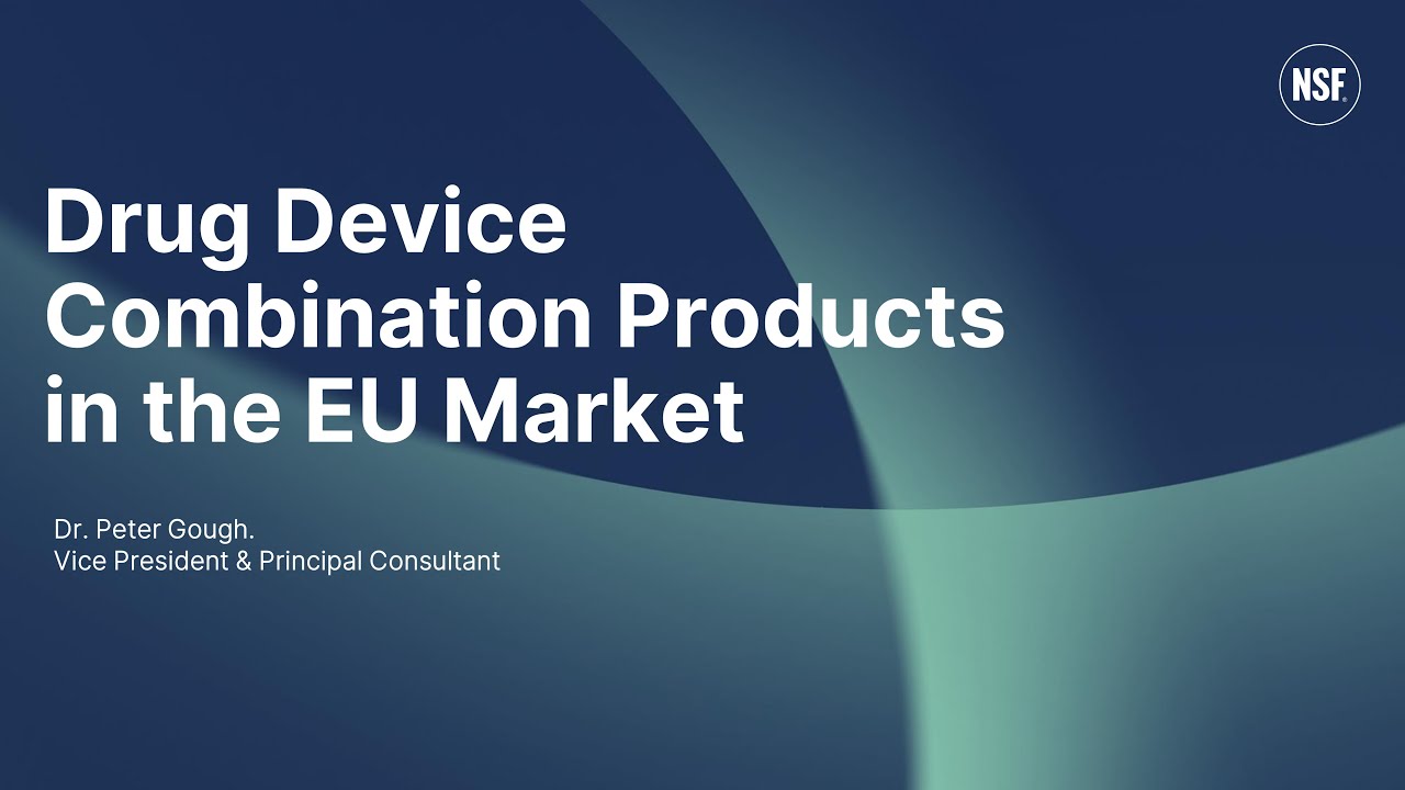 Webinar: Understanding the Regulatory Landscape of Drug-Device ...