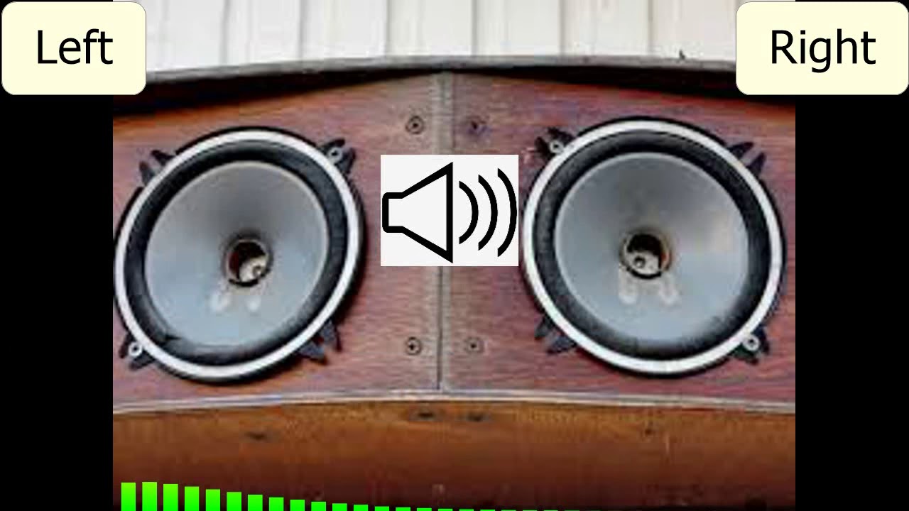 3D Stereo Audio Test Sound (Left to Right) - YouTube