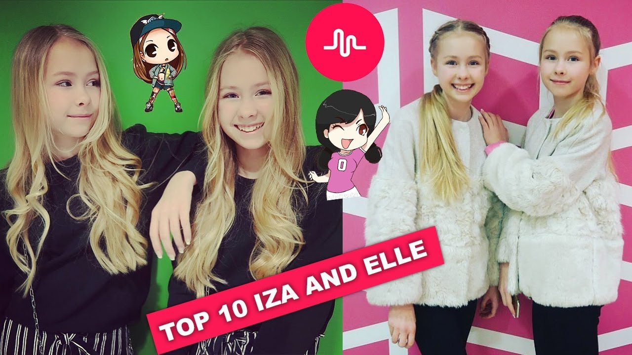 Top 10 Iza and Elle (Best Twins) Musically Videos Compilation - YouTube