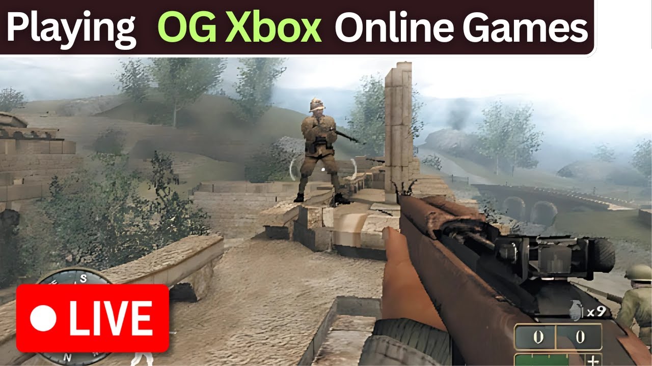 Playing OG Xbox Online Games with Viewers! - YouTube