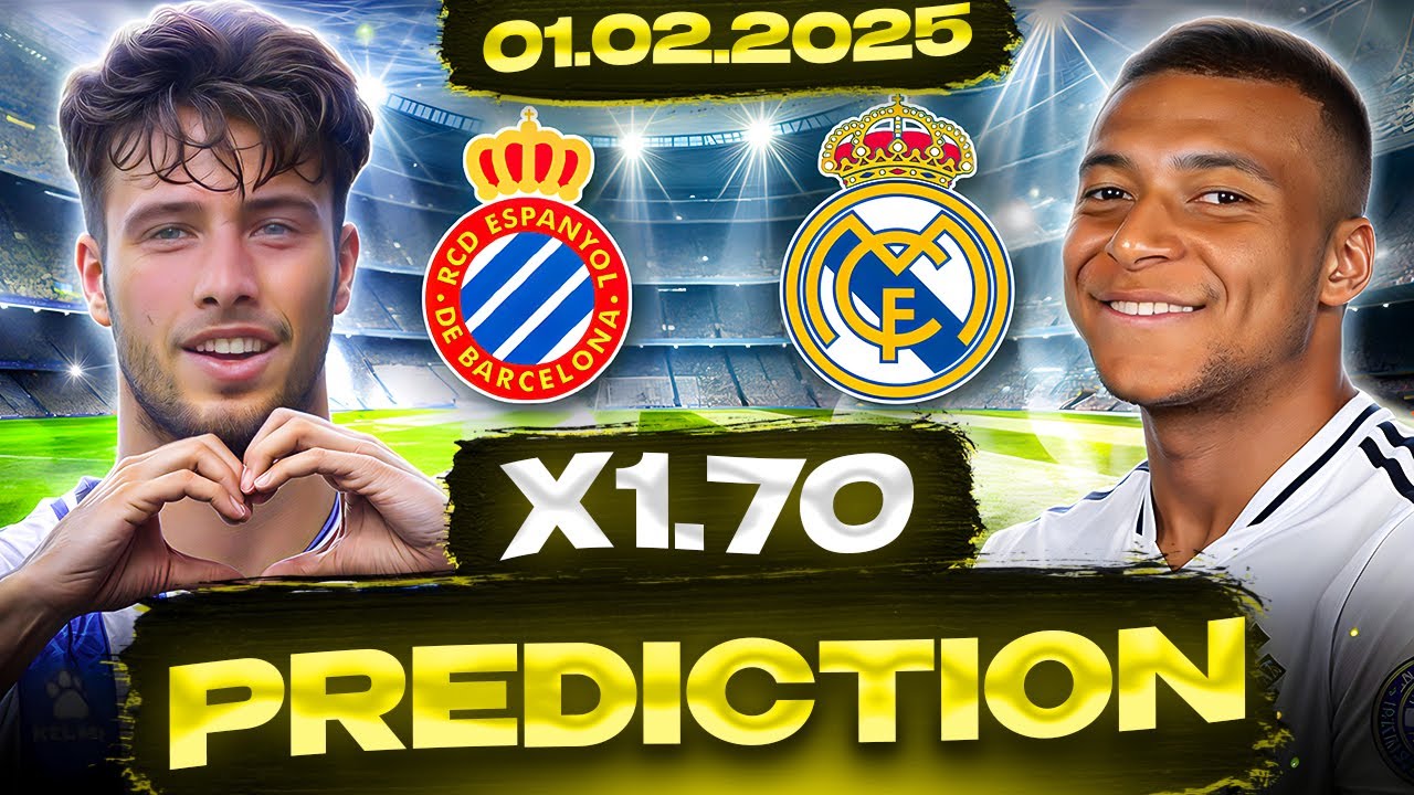⚽ FOOTBALL PREDICTIONS TODAY 01.02.2025 - Espanyol vs Real Madrid - YouTube