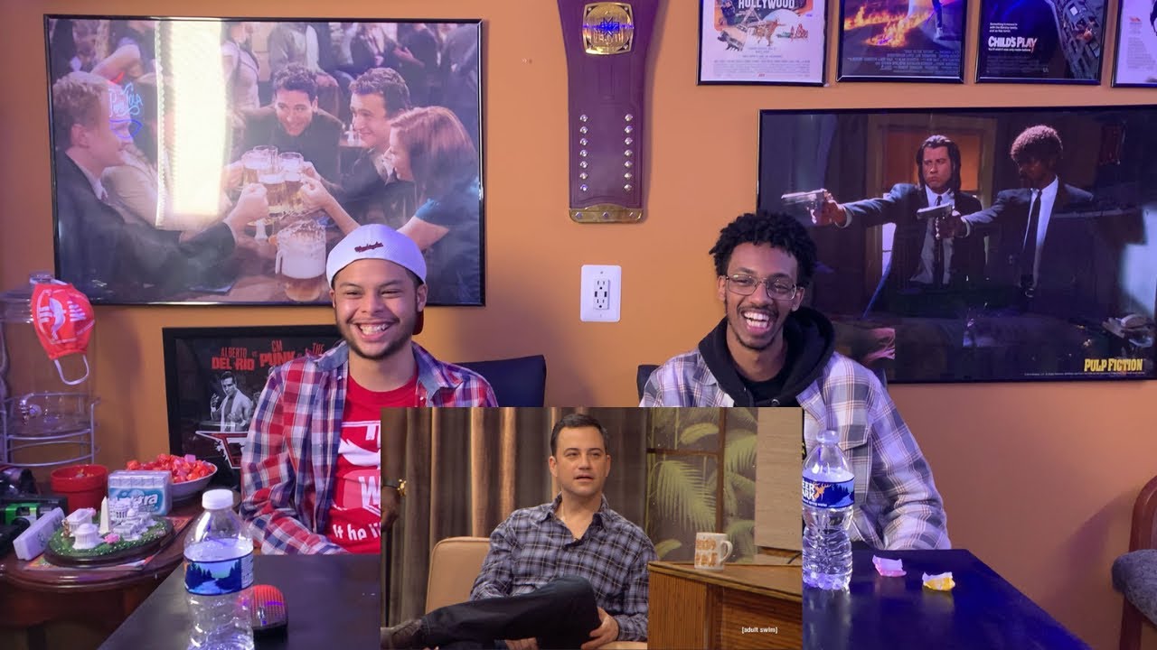 "Jimmy Kimmel | The Eric Andre Show" (REACTION) - YouTube