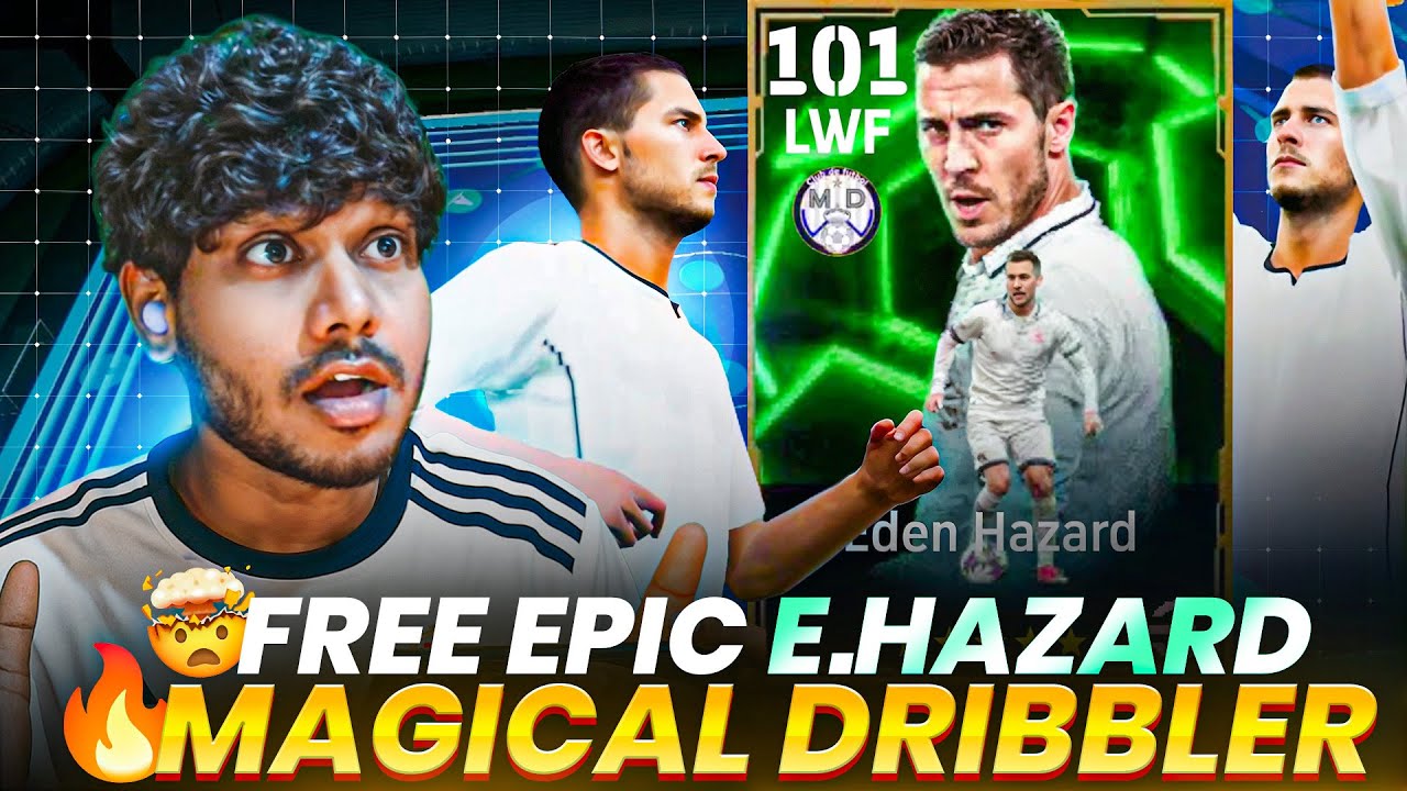 MAGICAL DRIBBLES & GOALS BY FREE EPIC E.HAZARD 🔥 🤯 DAILY GAME LAP ...