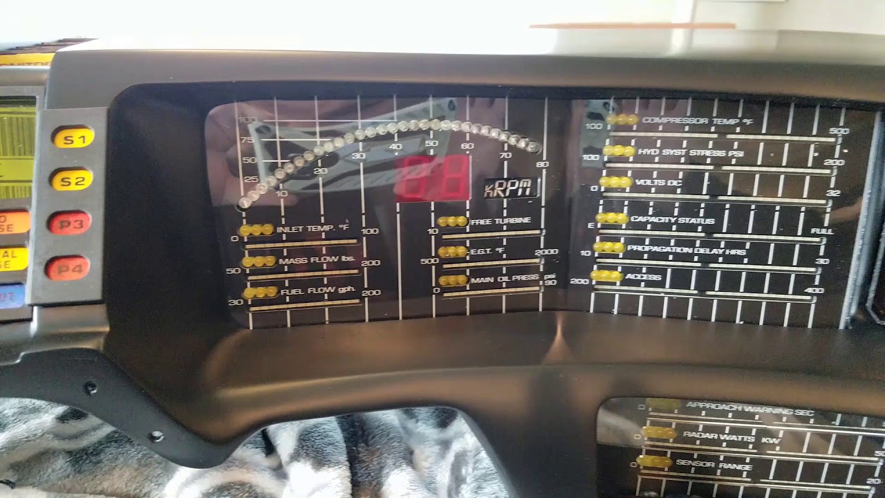 Knight Rider KITT KARR dash - YouTube