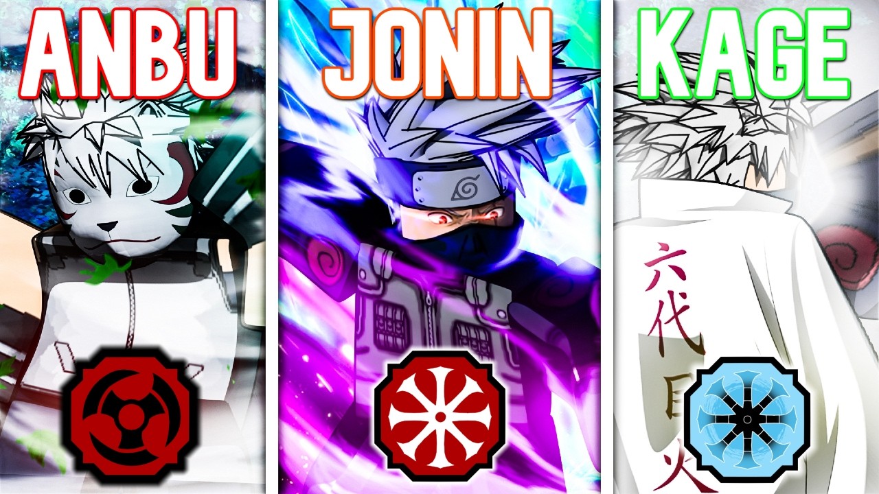 Becoming All Forms Of KAKASHI HATAKE in 24 Hours.. - Shindo Life ...