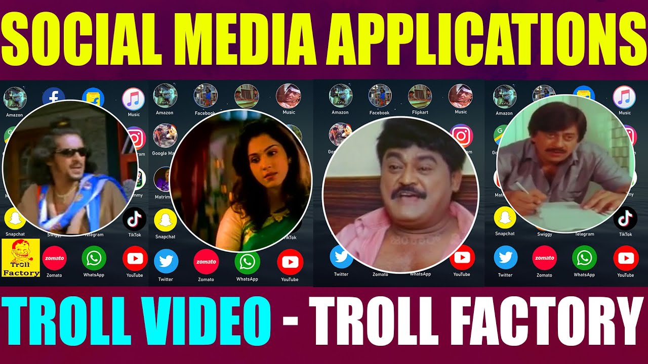 SOCIAL MEDIA APPLICATIONS - Troll Video | Meme Video | Troll Factory ...