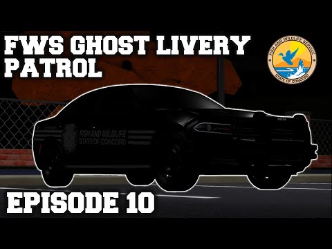 Fish & Wildlife Service GHOST LIVERY PATROL! Berkeley County Patrol Series Episode 10! #roblox