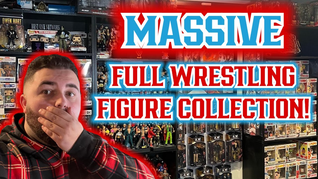 MY MASSIVE WRESTLING FIGURE COLLECTION REVEALED!!! - YouTube