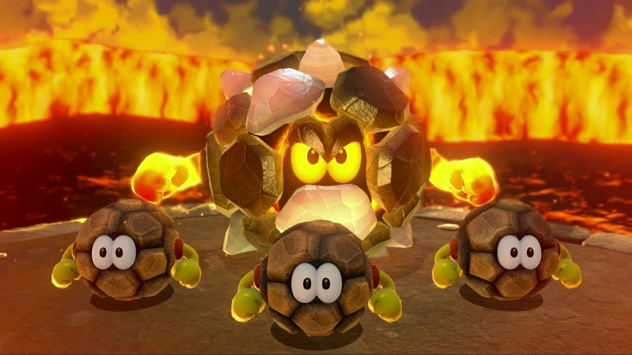 Super Mario 3D World Playthrough 10: Great Rolling Brolder - YouTube