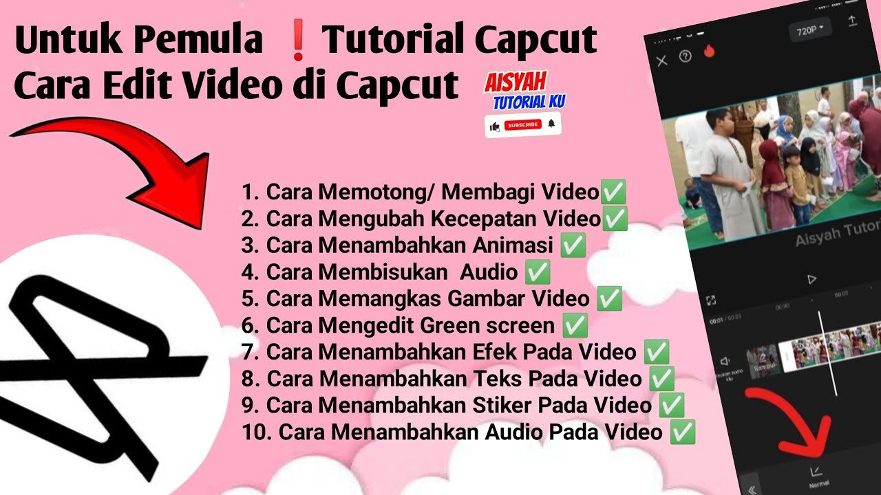 🔴 Cara edit video di Capcut untuk pemula dengan Hp Android ⁉️ Tutorial capcut #1 - YouTube