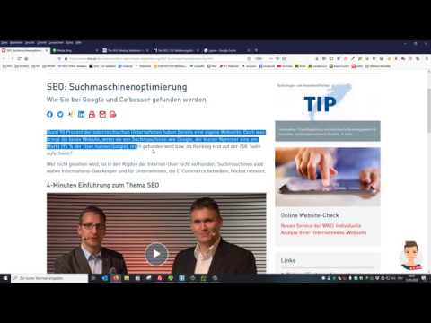 11 Webdesign Validierung von HTML und CSS SEO - YouTube