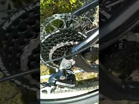 Shimano acera m360 shift test paired with 40t freewheel and shimano Altus shifter #shorts #bike