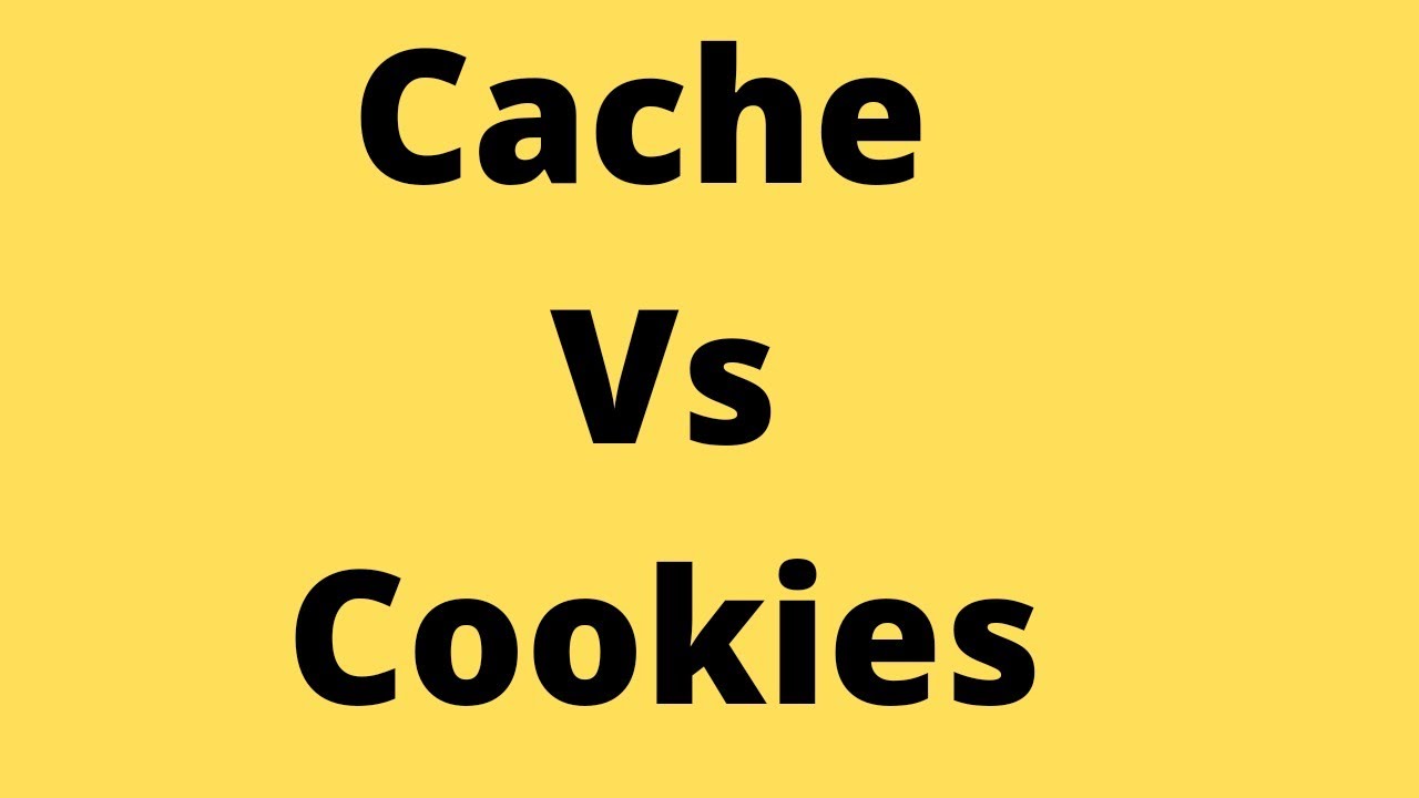 Cache vs Cookie | Internet Basics | Tamil - YouTube