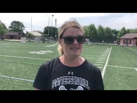 Patterson Mill lacrosse coach Kim Burgasser 05-18-2019 - YouTube