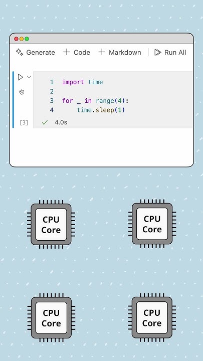 Make your Python code faster with parallel processing! - YouTube