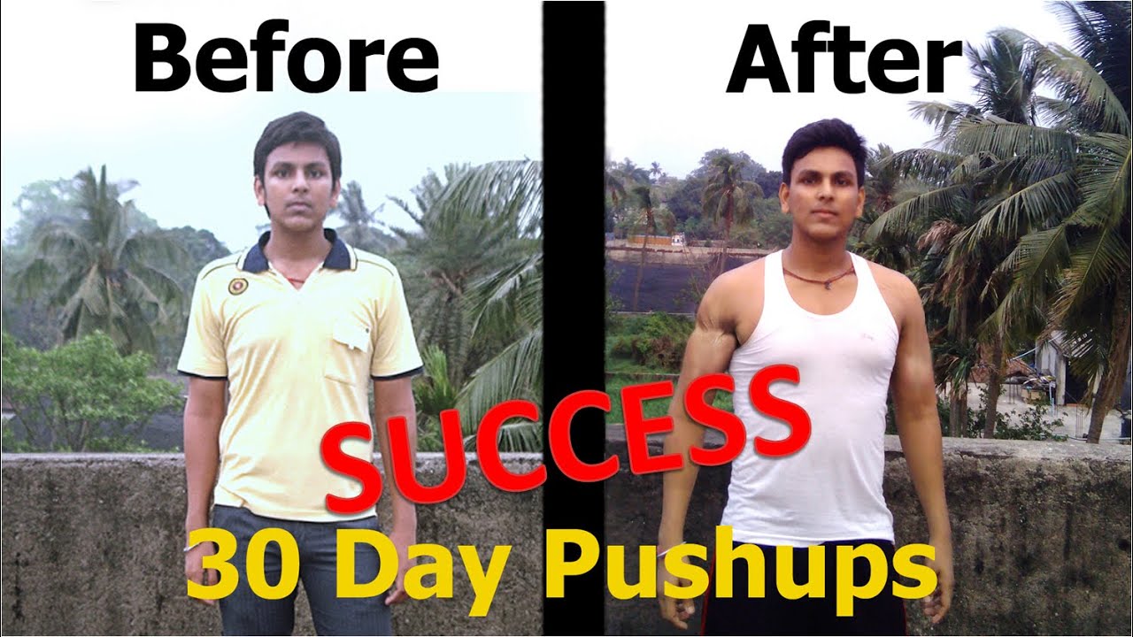 I Did 200 PUSH UPS For 30 DAYS | 30 Days Push Ups Transformation | 30 ...