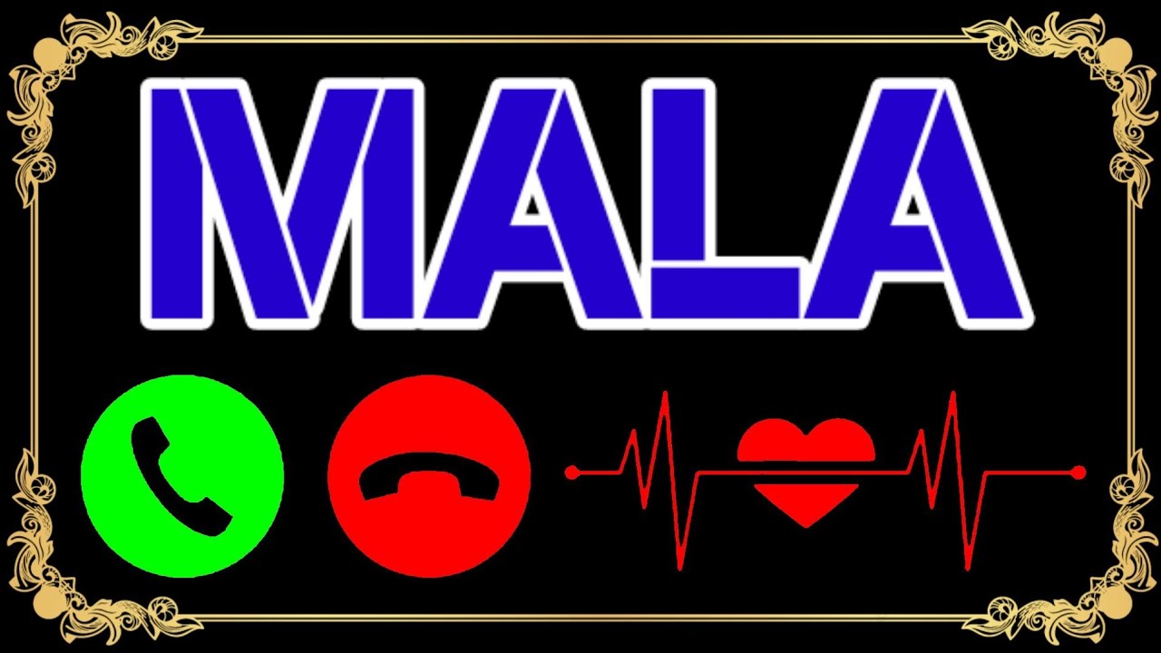 माला बहन फोन आया है 📱Mala naam ki ringtone 🌹 mala name ringtone - YouTube